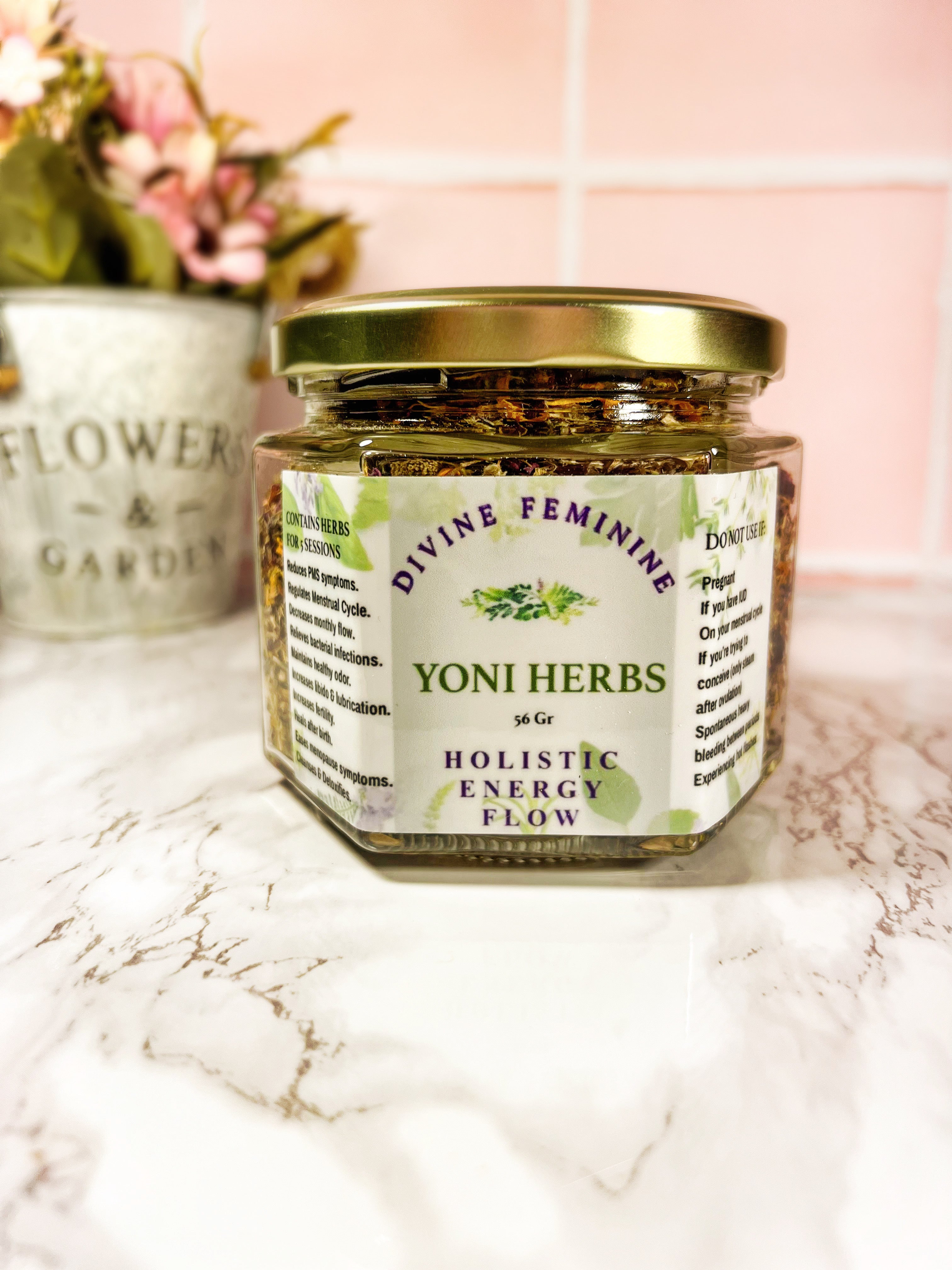 Organic Yoni Herbs (Detox Vaginal Steam) – Holistic Energy Flow
